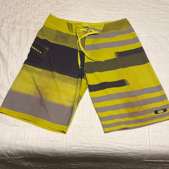 Oakley | Swim | Oakley 3 Yellow Gray | Poshmark